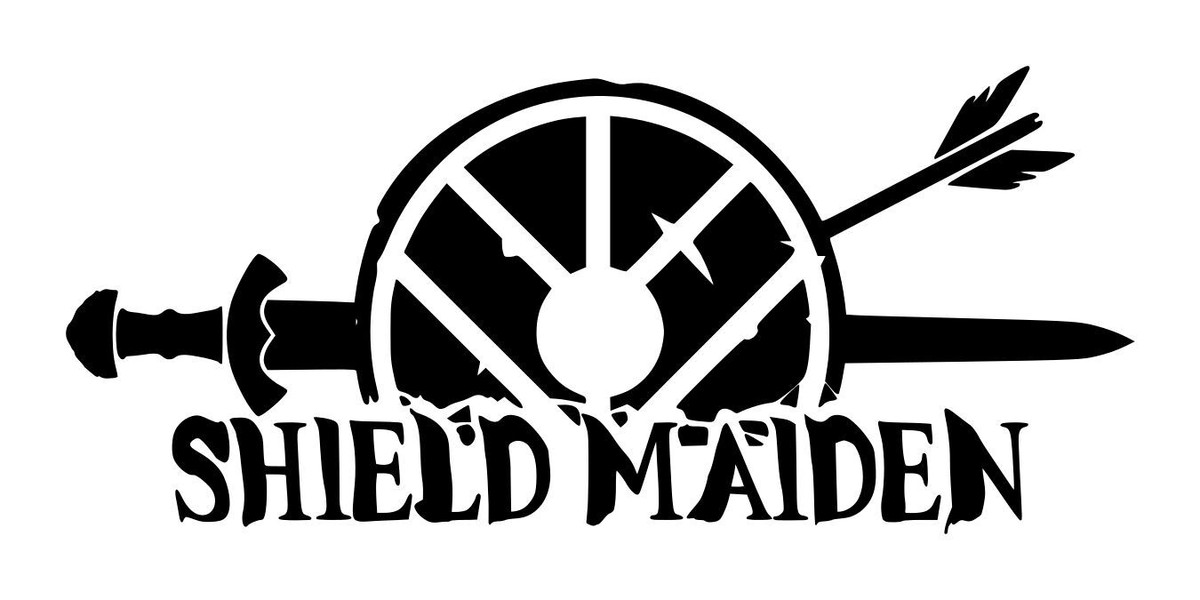 Viking Shield Maiden Symbols Medieval Viking Bjorn Lothbrok Shield,