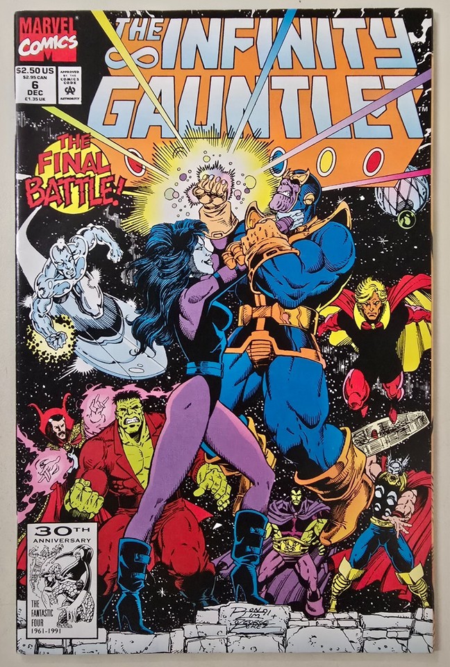 Infinity Gauntlet Marvel Comics #1-6 Set Copper Age Lot-6 | eBay