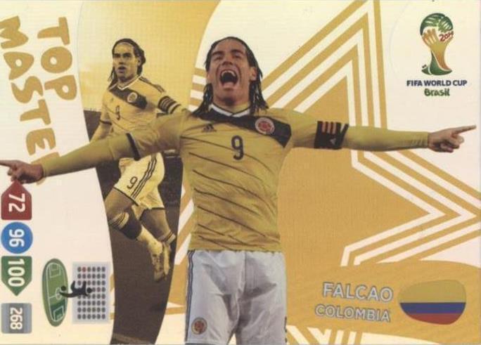 2014 Panini Adrenalyn XL FIFA World Cup Brazil - Top Masters Radamel ...