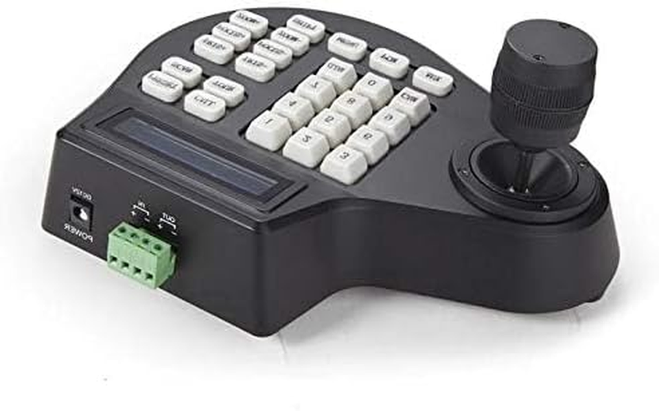 Mini Analog PTZ Camera Keyboard with 4D Joystick, PTZ Speed Dome Camera ...