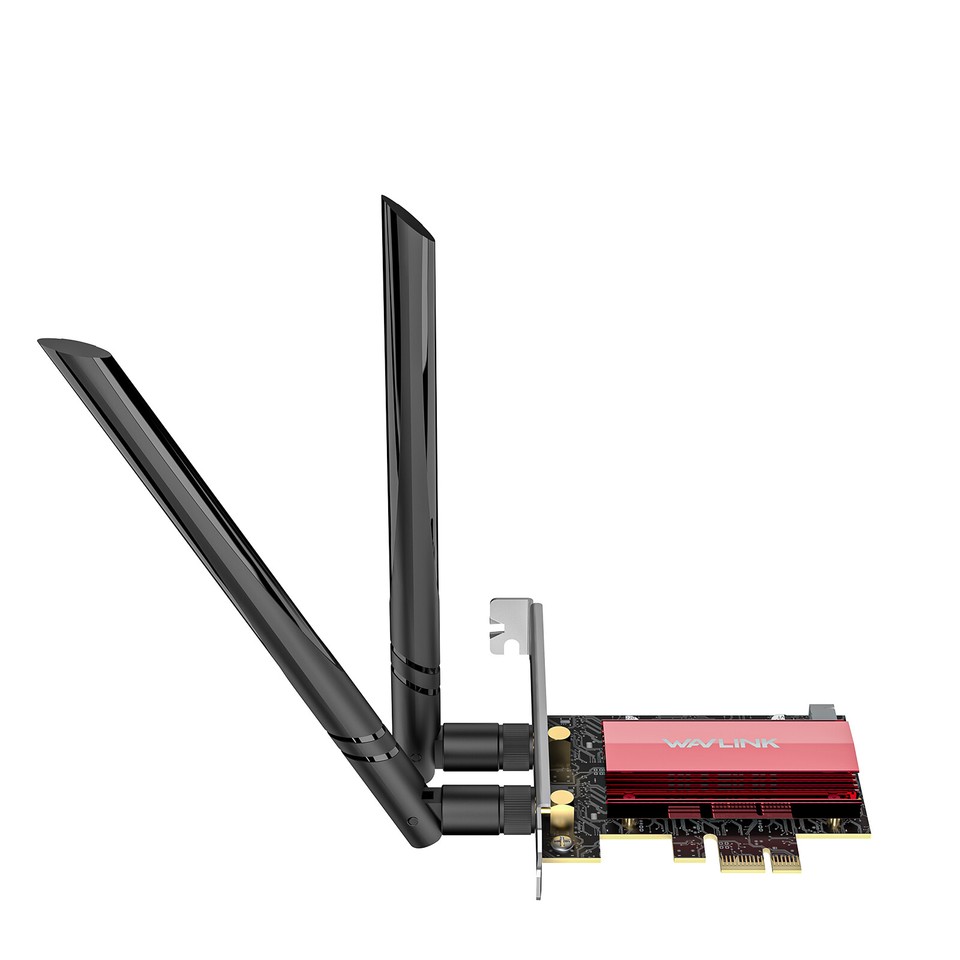 WAVLINK 8800Mbps PCI-E WiFi Card Desktop PCIe Adapter WIFI6 WIFI7 2.4G ...