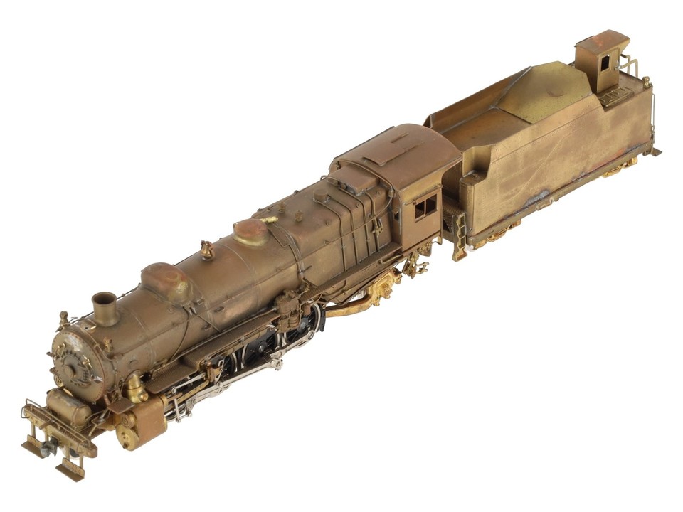 United Scale Models HO Brass Pennsylvania L-1 2-8-2 Steam Loco & Tender ...