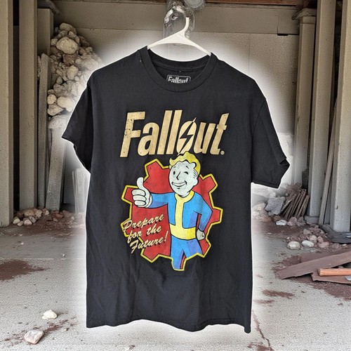 Fallout Vault Boy M T-Shirt 'Prepare for the Future!' vault tec ripple junction | eBay