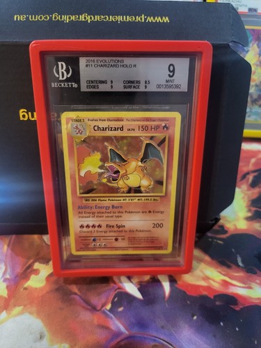 Charizard XY Evolutions BGS 9 | eBay Australia