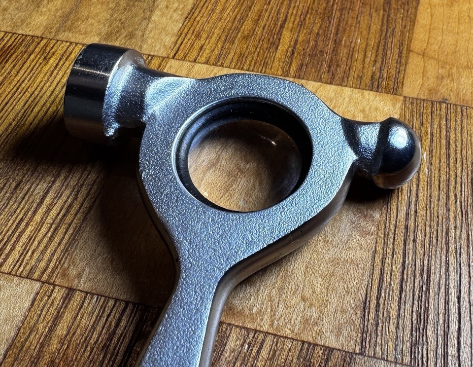 Vintage Starrett No.815 Toolmaker's Hammer / Magnifier Machinists Hand ...