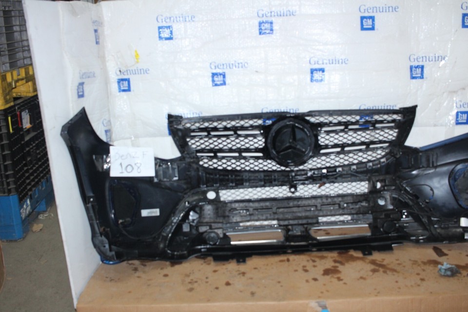 2017 - 2019 MERCEDES GLS 450 GLS 550 FRONT BUMPER ASSEMBLY OEM Blue | eBay