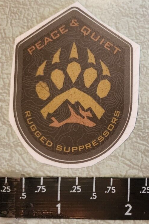 #10 - Rugged Suppressors Rifle Pistol Razor SurgeX Vinyl Sticker Decal ...