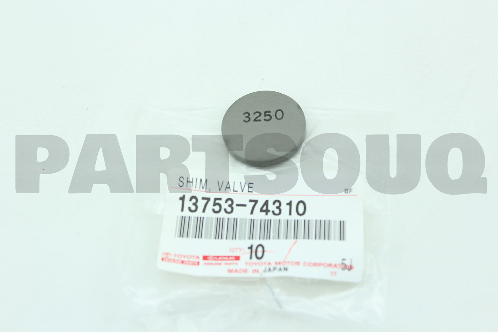 1375374310 Genuine Toyota SHIM, VALVE ADJUSTING 13753-74310 | eBay