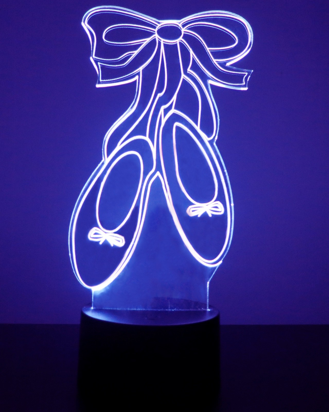 Dance Shoes Ballet Night Light - Personalized FREE - 16 Color LED w ...