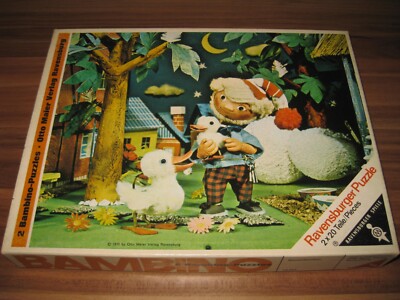Sandman (Ravensburger 1970) Bambino Vintage Puzzle 2 x 20 Piezas ...