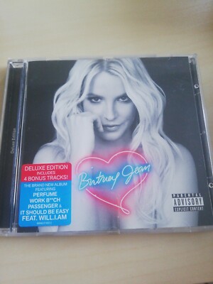 Britney Spears - Britney Jean (2013 CD) Deluxe Edition - 4 Bonus Tracks ...