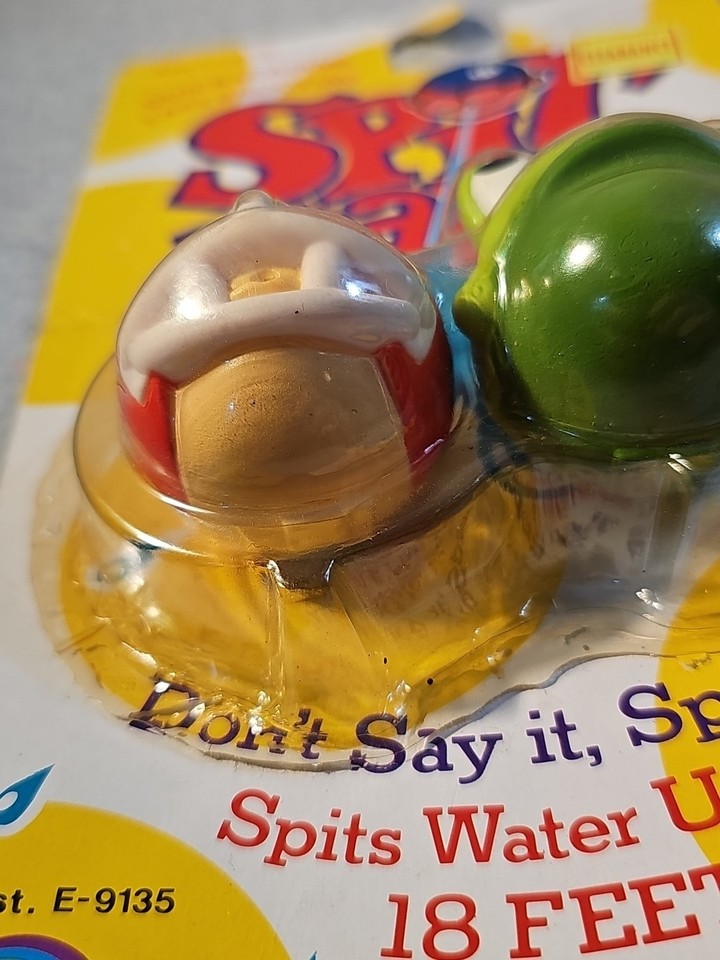 Vintage Spit Balls 2 Pack Toy Spit Balls W/ Spit-it &Fumbler. Package ...
