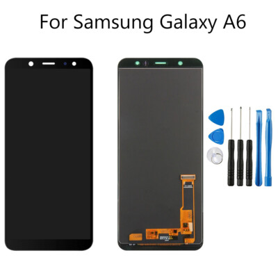 For Samsung A6 2018 SM-A600F A600G A600T/P/A LCD Touch Screen Assembly ...