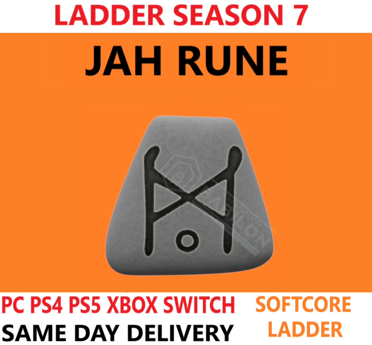 PC PS4 PS5 XBOX SWITCH LADDER JAH RUNE DIABLO 2 RESURRECTED D2R ITEMS ...