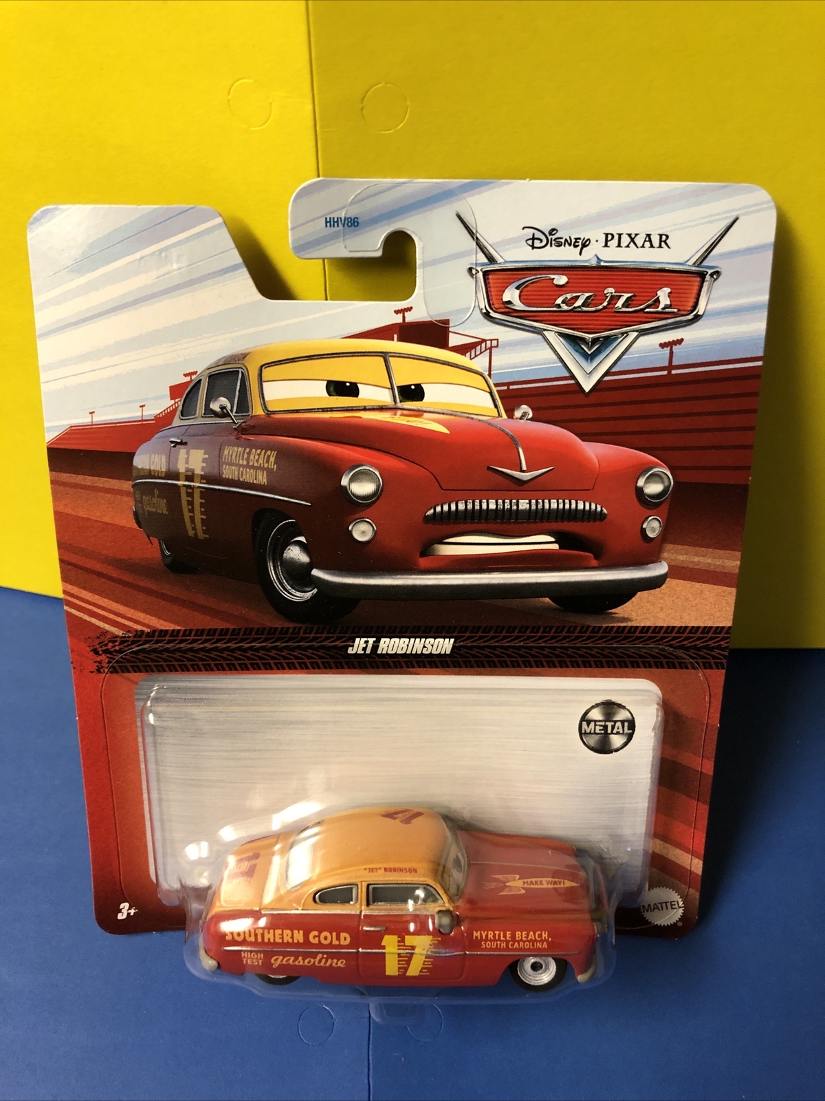 2023 DISNEY PIXAR CARS 1/55 #17 JET ROBINSON THOMASVILLE RACER METAL ...