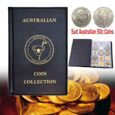 2XCoin Album - Australian Coin Collection Folder Book Holds 150 Coins ...