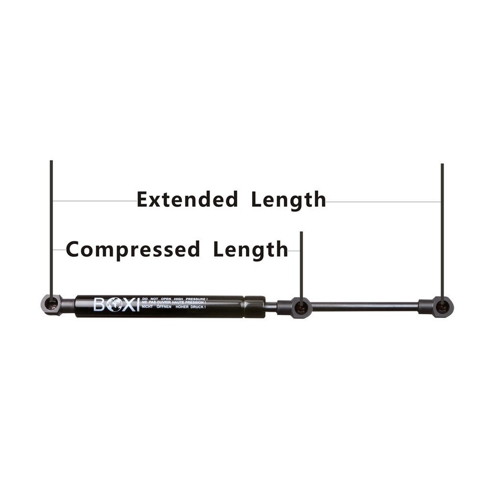 2X Universal Lift Supports Gas Shocks Struts For Truck Tonneau Cover RV ...