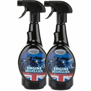 2x ENGINE DEGREASER TRIGGER SPRAY GRIME GREASE REMOVER CAR ASTONISH ...