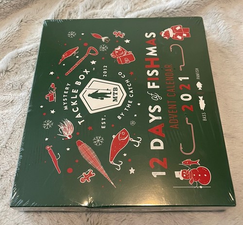Mystery Tackle Box 12 Days of Fishmas Holiday Fishing Advent Calendar ...