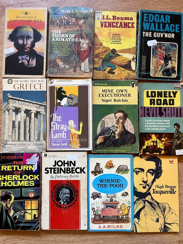 76 VINTAGE PAPERBACK BOOKS -JOB LOT *INSTANT LIBRARY* READING RESALE ...