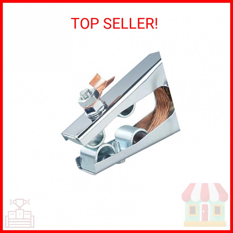 300A Welding Ground Earth Clamp Cable Copper Grip Clip for Arc MMA ...