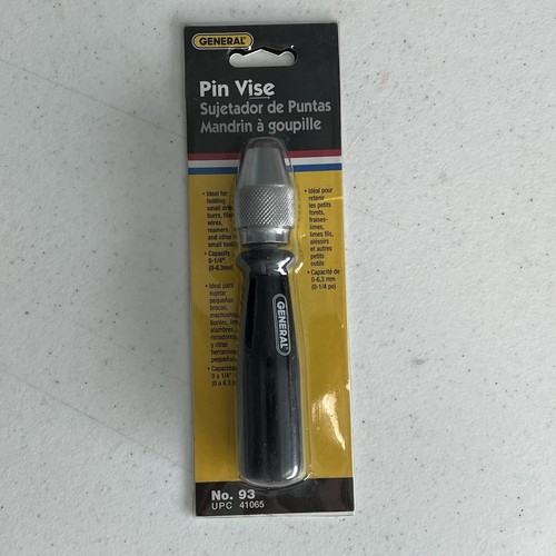 General Tools 93 Adjustable Vise Pin for 3-Jaw Hardened Steel Keyless ...