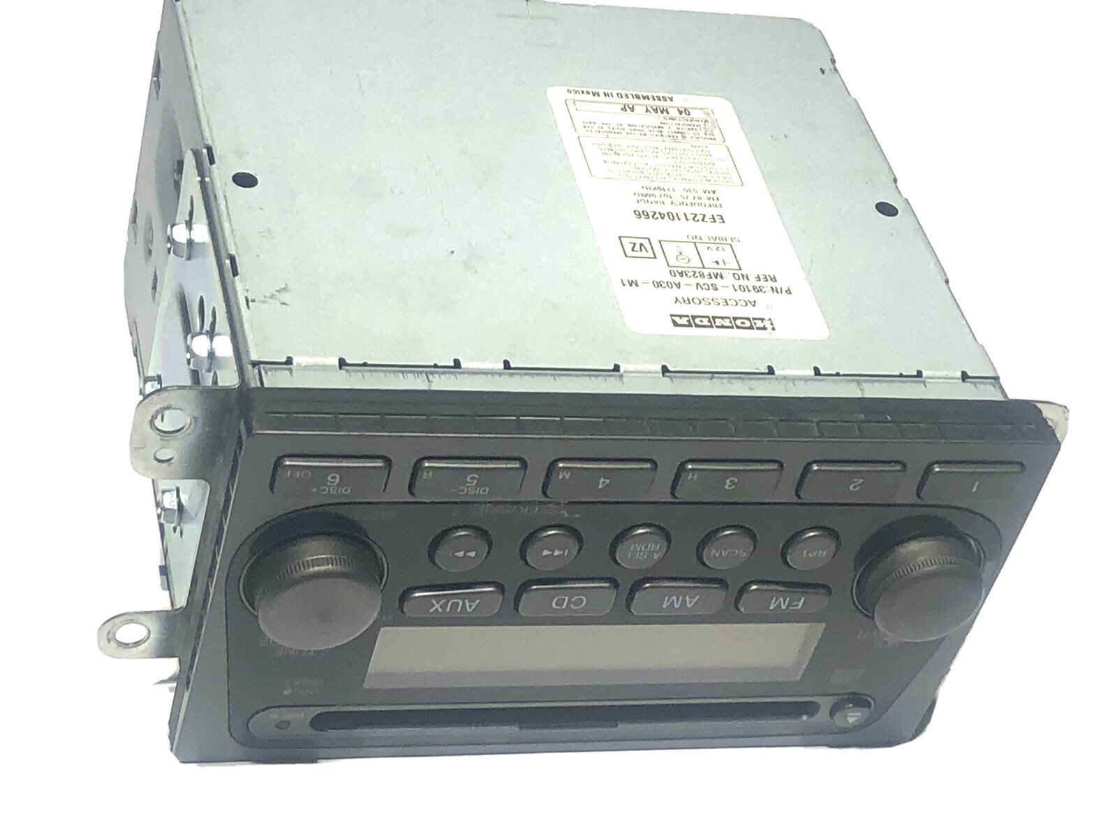 2003 Honda Element Radio Stereo Disc CD Mp3 Player Receiver 39101-scv ...