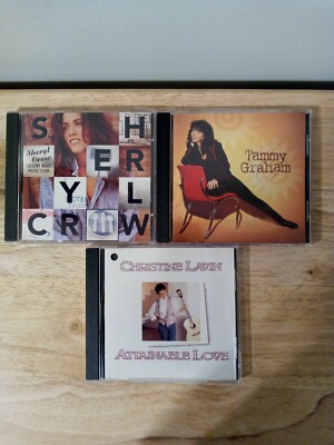 5 Female CD Music Bundle (Sheryl Crow, Tammy Graham, Christine Lavin ...