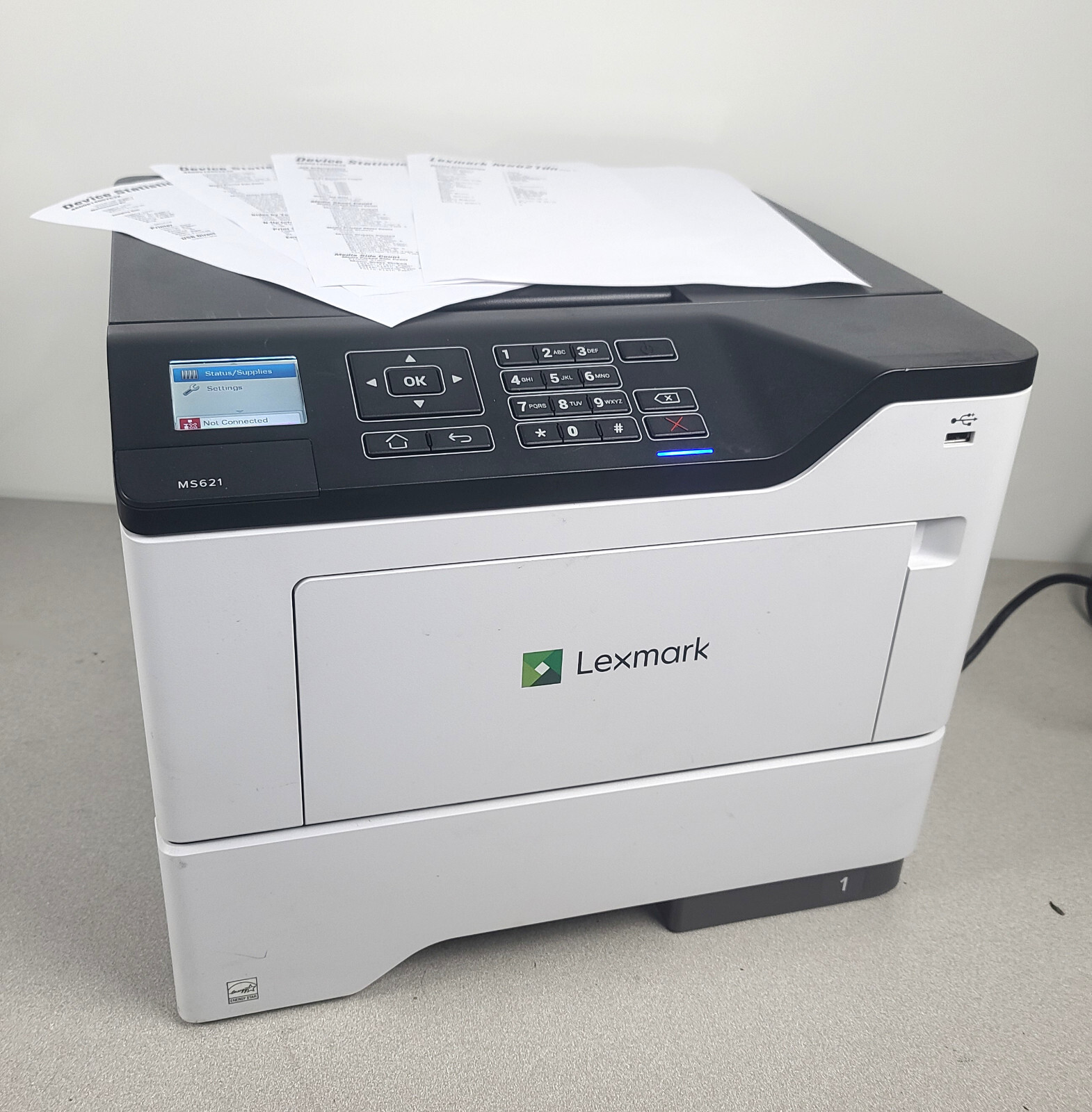 Lexmark MS621dn Laser Monochrome Printer 50PPM - PGC 77K | eBay