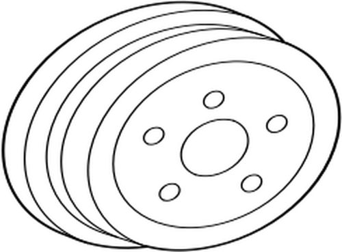 42431-12300 Toyota Drum sub-assy, rear brake 4243112300, New Genuine ...