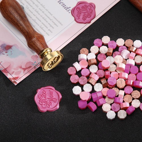 170pcs Mixed Color Sealing Wax Pills Vintage Wax Seal Stamp Tablet ...