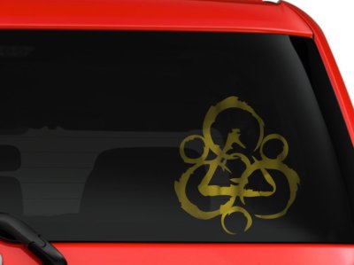Coheed And Cambria Logo sign car truck SUV window decal sticker 6" Gold ...