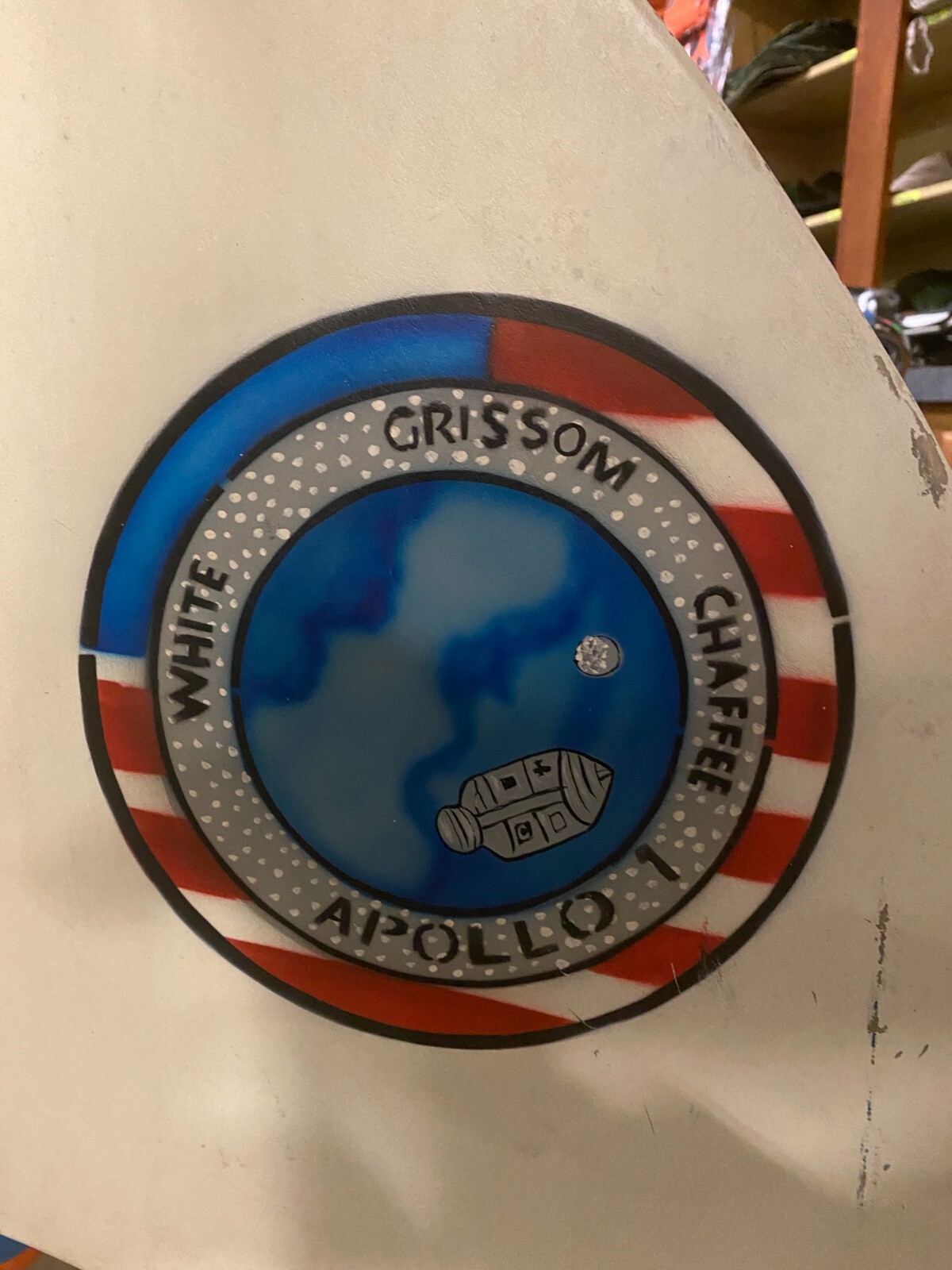 Nasa Appollo 1 Rocketship Replica | eBay