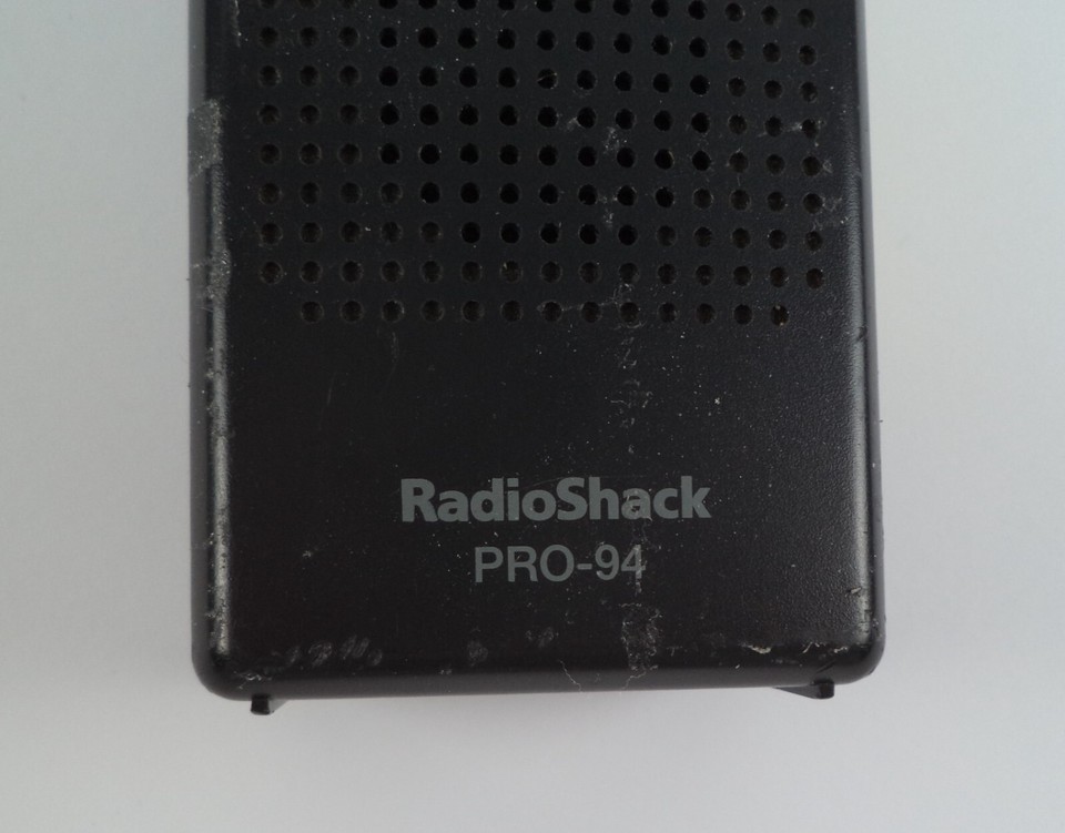 Radio Shack PRO-94 1000 Channel Dual Trunking Scanner - Tested ...