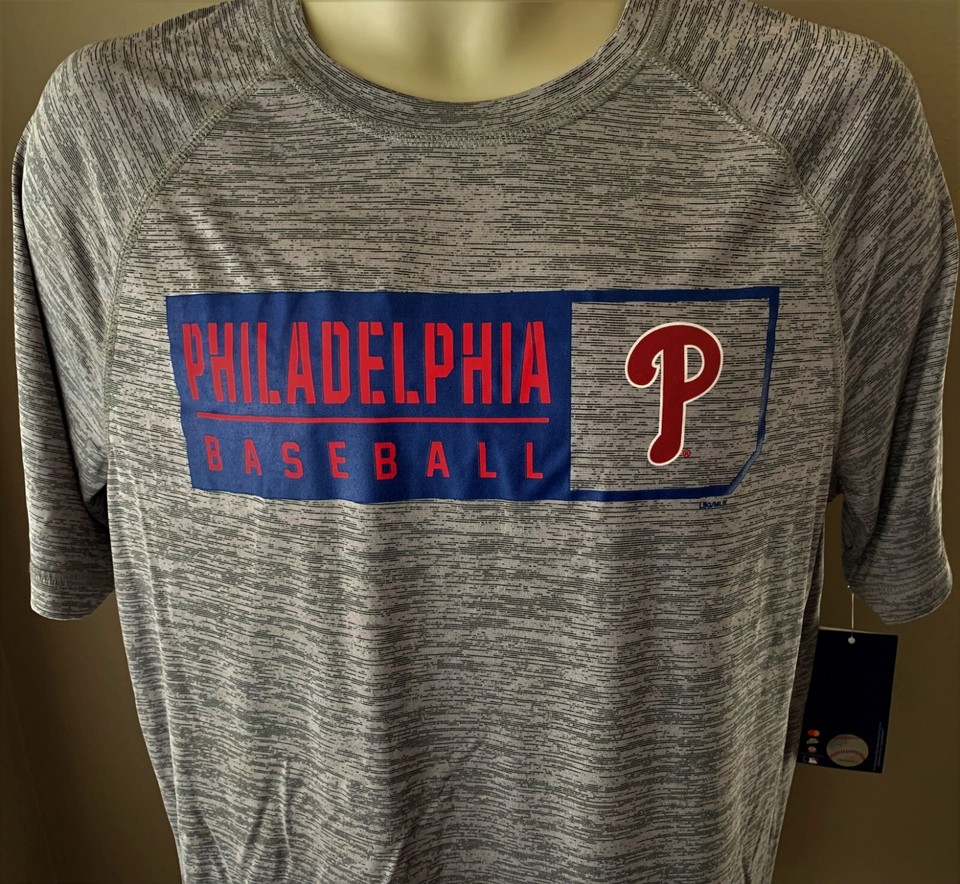 Genuine Merchandise PHILADELPHIA BASEBALL SHIRT M NEW MLB Phillies Mens ...