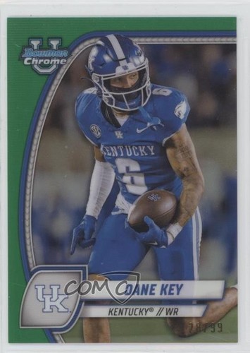 2024 Bowman U Chrome Green Refractor /99 Dane Key #50 | eBay