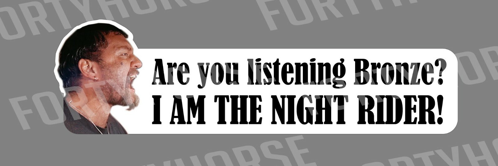 Vinyl Stickers - Mad Max - Night Rider | eBay