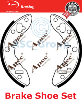 Apec Braking Replacement 178mm x 32mm Drum Brake Shoes Set SHU187 | eBay UK