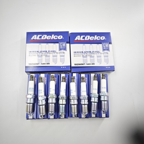 8Pcs 41-993 IRIDIUM SPARK PLUGS AC DELCO 19256067 For Chevy Tahoe GMC ...