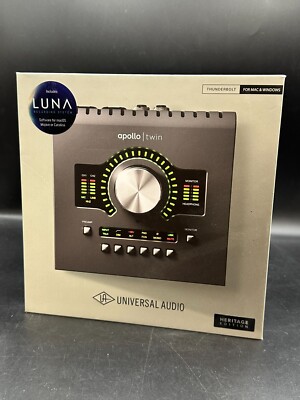 UNIVERSAL AUDIO Apollo Twin MkII DUO Heritage Edition Interface NEW ...