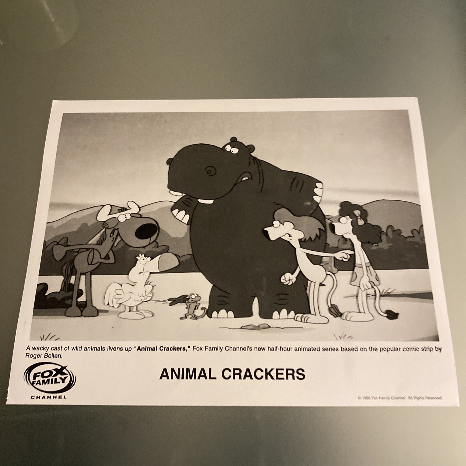 1998 Animal Crackers TV Show Press Photo Fox Family Animation Anime ...