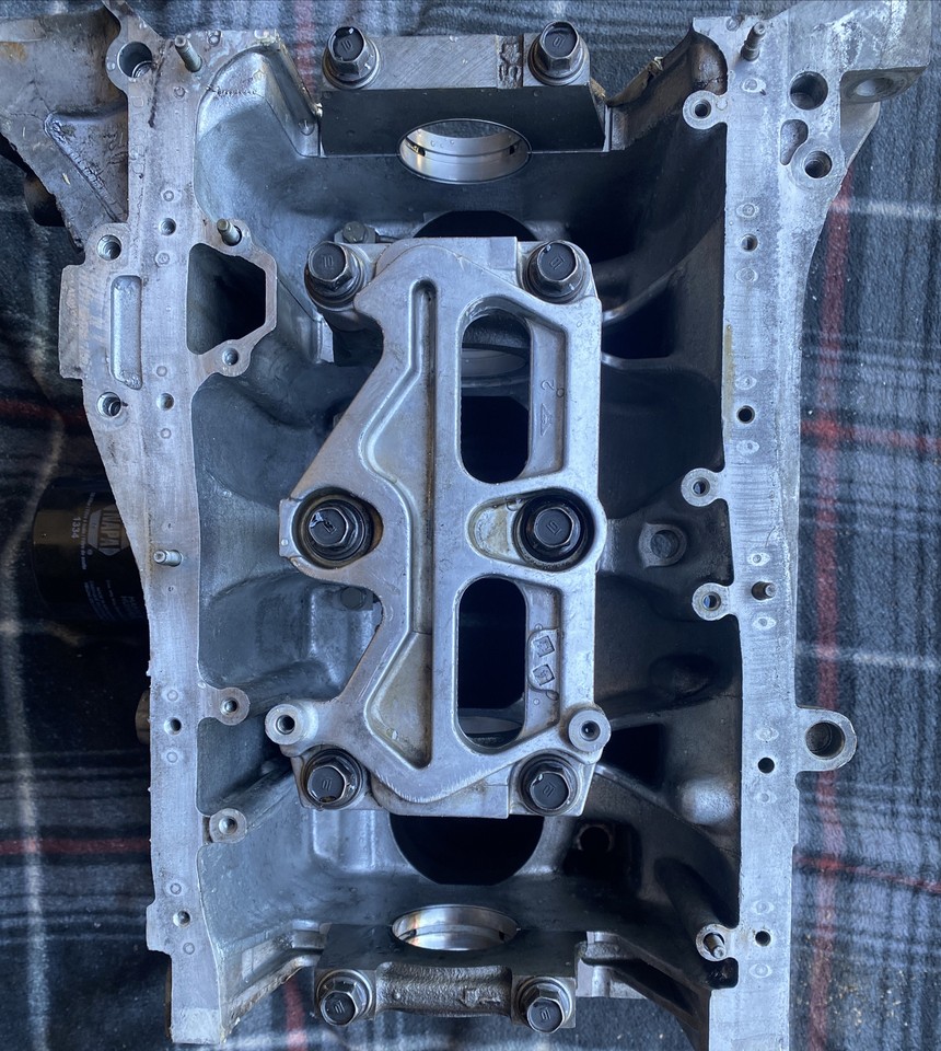 ACURA INTEGRA TYPE R B18C5 ENGINE BLOCK+GIRDLE+CAPS .P73 DOHC VTEC OEM ...