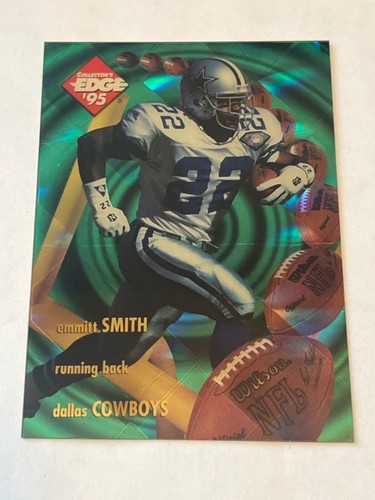 Emmitt Smith 1995 Collectors Edge TECH Card # 4 | eBay