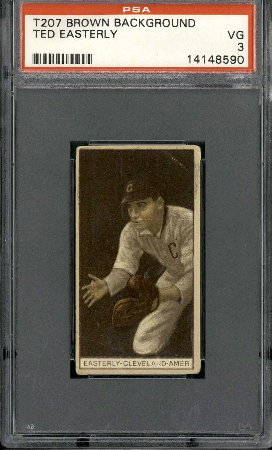 1912 T207 # Ted Easterly - PSA 3 | eBay