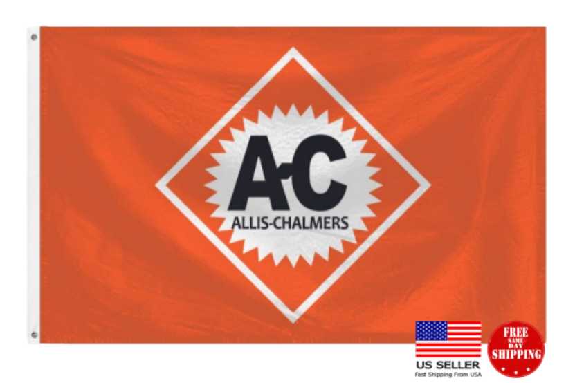 Allis-Chalmers 3x5 Man Cave Flag Banner Tractor Farm Equipment Wall ...