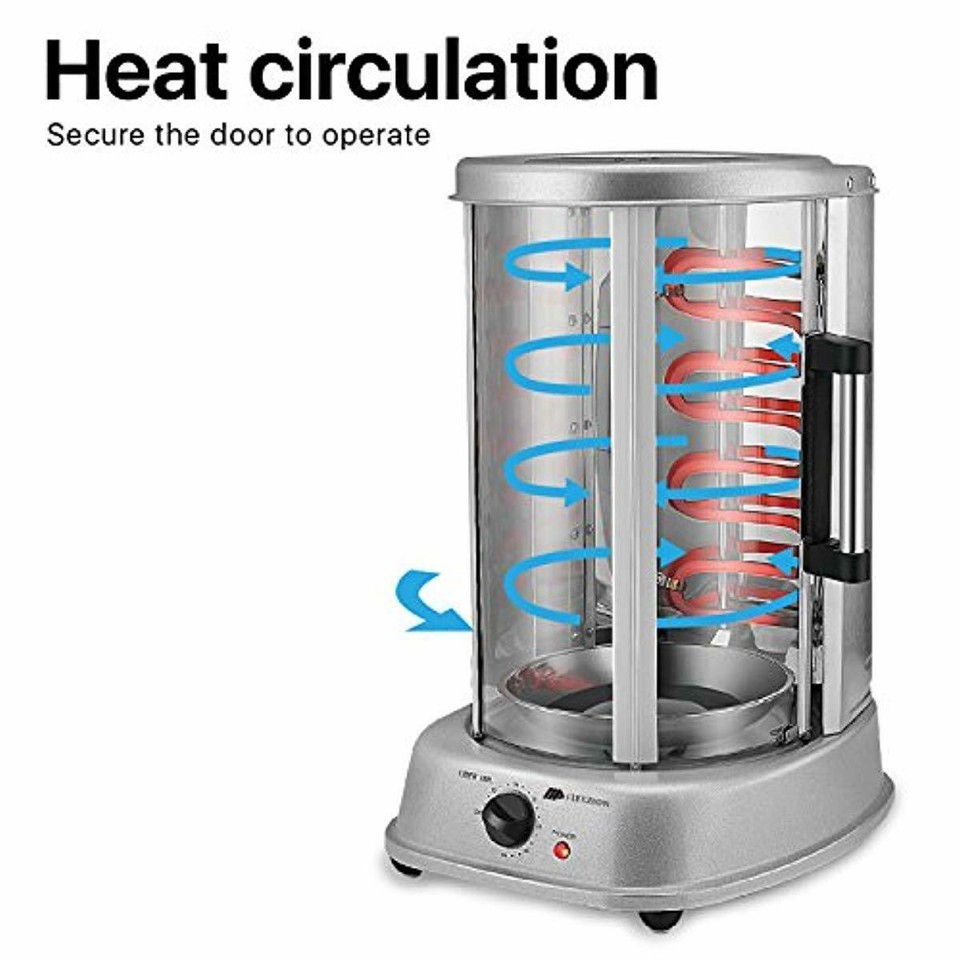 Gyro Machine Al Pastor Rotating Grill Shawarma Cooker Skewer Doner ...