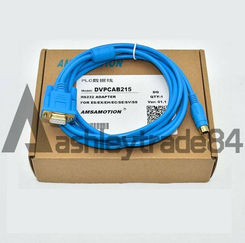 NEW 1PC FOR DVPCAB215 RS232 interface PLC Programming Cable for Delta ...