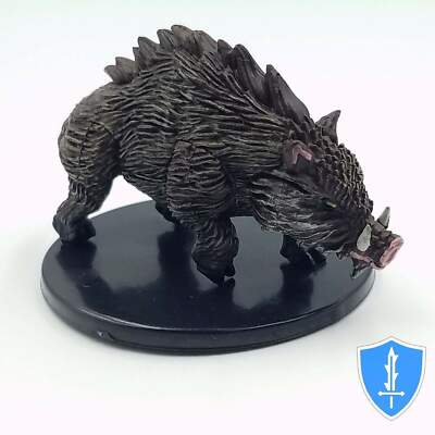 Dire Boar - Dungeons Deep #26 Pathfinder Battles D&D Miniature | eBay