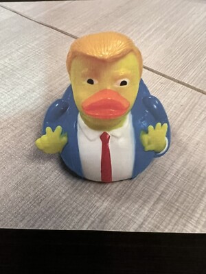 DONALD J. TRUMP RUBBER DUCK. SHOW YOUR PRIDE AND TRUE RED COLORS QUACK ...