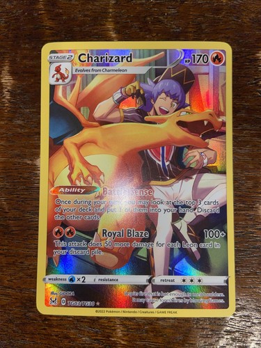 Pokemon TCG Charizard TG03/TG30 Swsh11: Lost Origin Trainer Gallery ...